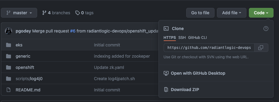 Kubernetes - RadiantOne Cloud Native Lab